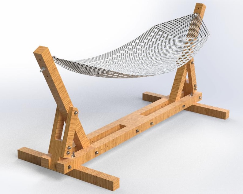 DIY Hammock Stand Plans | Wooden Hammock Stand Build Guide ...