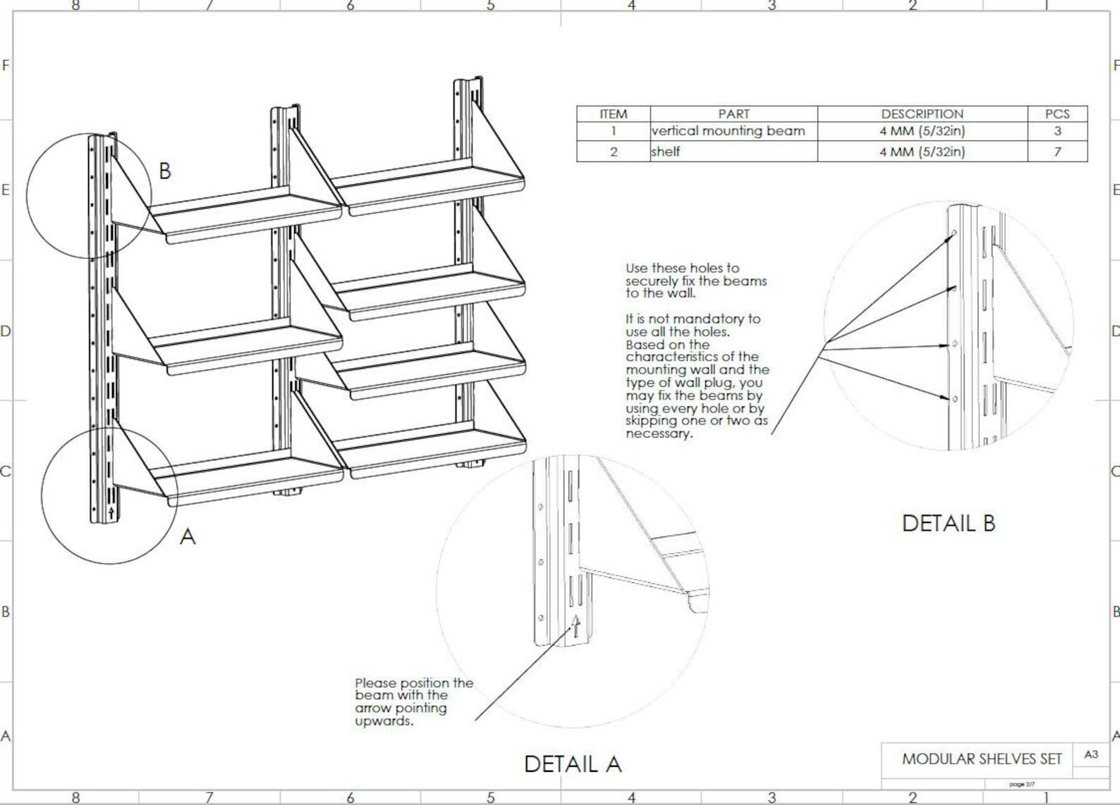 Sheet Metal Shelving: Heavy Duty Modular Storage Solution (CNC DXF ...
