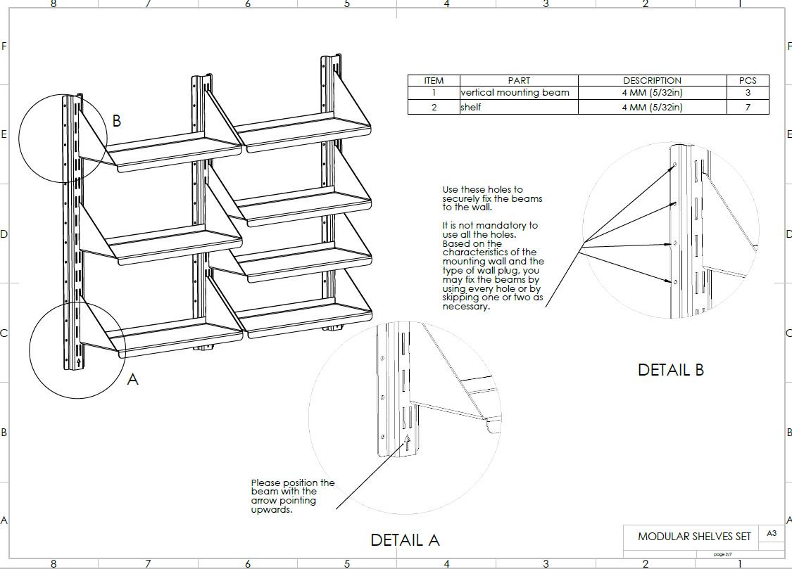DIY Heavy Duty Sheet Metal Shelving: Modular Storage Solution (CNC DXF ...