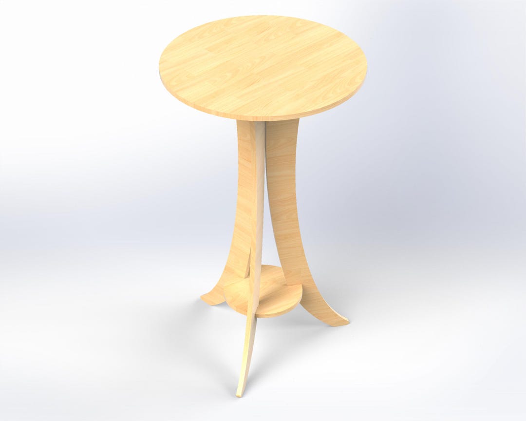 Modern Cocktail Table Plywood CNC Cut File: DIY Project (digital ...
