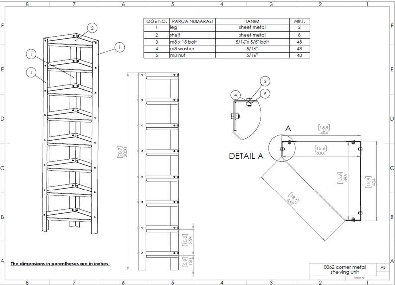 CNC Laser Cut 8-tier Corner Shelf DXF File (digital Download) - Etsy