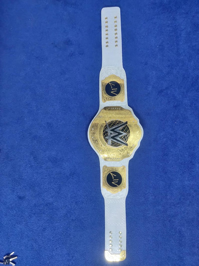 Women's Custom Liv Morgan Side Plates Wrestling Championship Replica ...