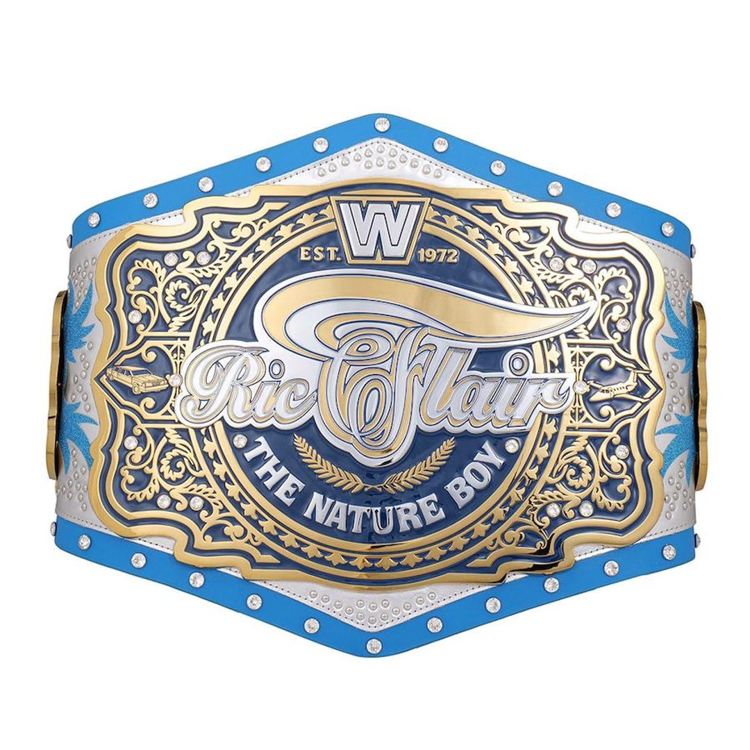 Ric Flair Custom Side Plates Wrestling Championship Replica Title Belt ...