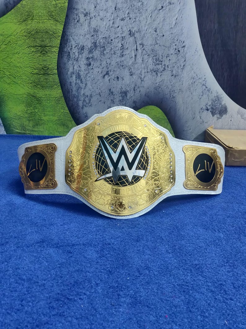 Women's Custom Liv Morgan Side Plates Wrestling Championship Replica ...
