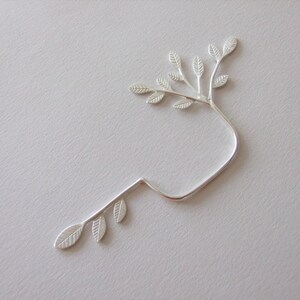 14K Gold Big Tree Ear Cuff Wedding Jewelry , Woodland Wedding , Bridal ...