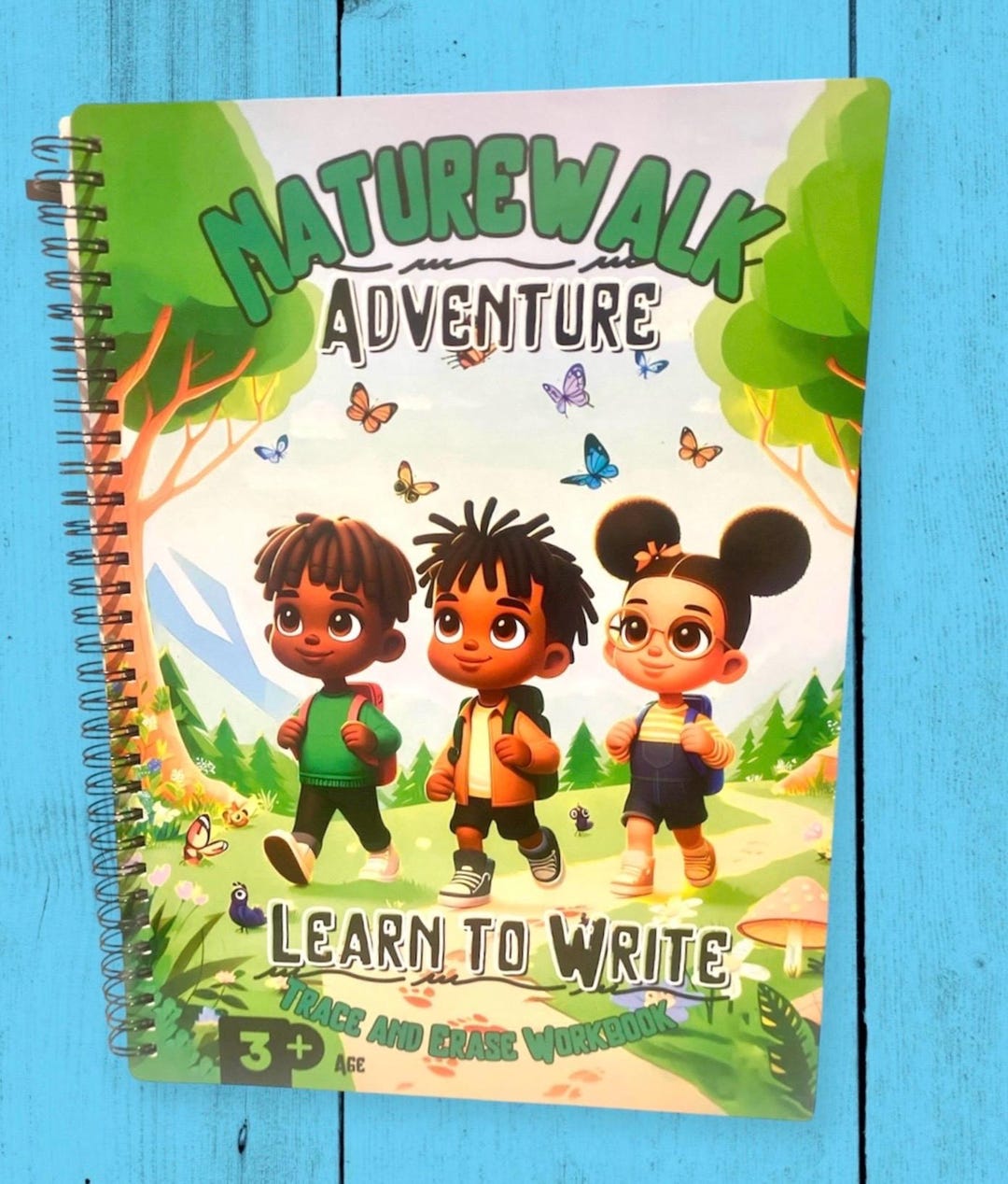 Trace & Erase Alphabet Handwriting Workbook for Kids | Reusable ABC ...