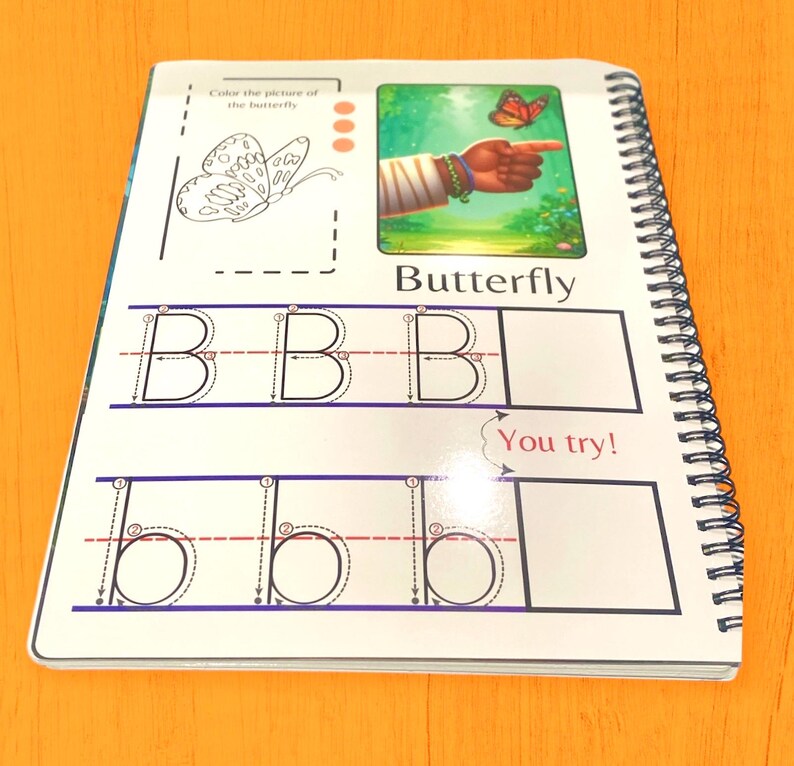 Trace & Erase Alphabet Handwriting Workbook for Kids | Reusable ABC ...