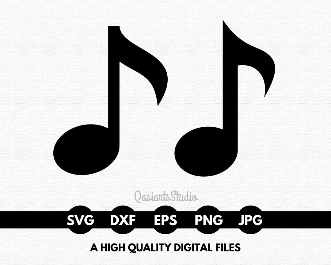 Music Note Svg, Musical Symbol Svg, Musical Notes Clipart Png, Vector ...