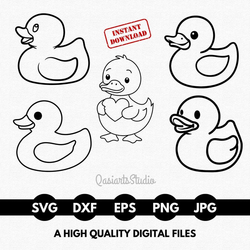 Duck Svg - Etsy