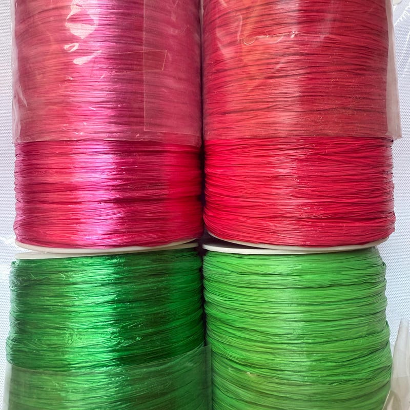 Raffia Ribbon - Etsy