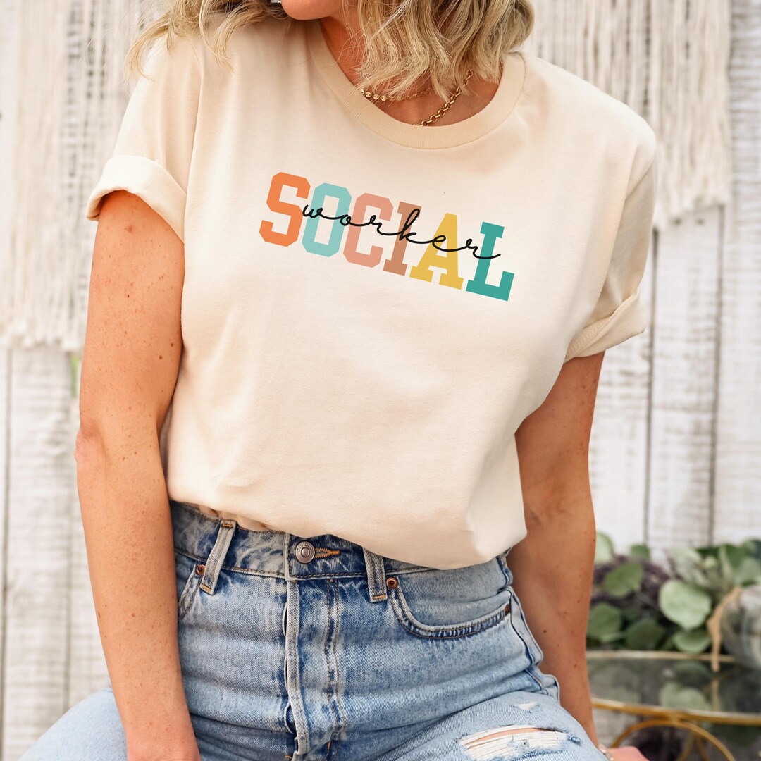 Social Worker T Shirt ,special Education Teacher T-shirt, Funny Social ...