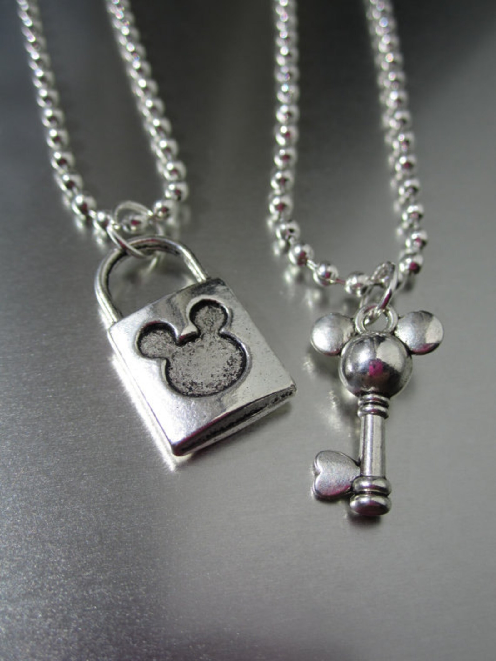DISNEY MICKEY Loving Lock and Key Set His and Hers - Etsy