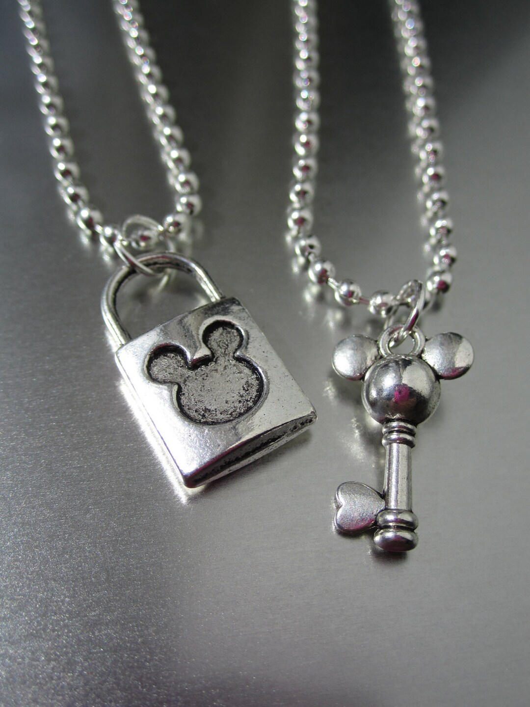 DISNEY MICKEY - Loving Lock and Key Set - His and Hers - Wedding ...