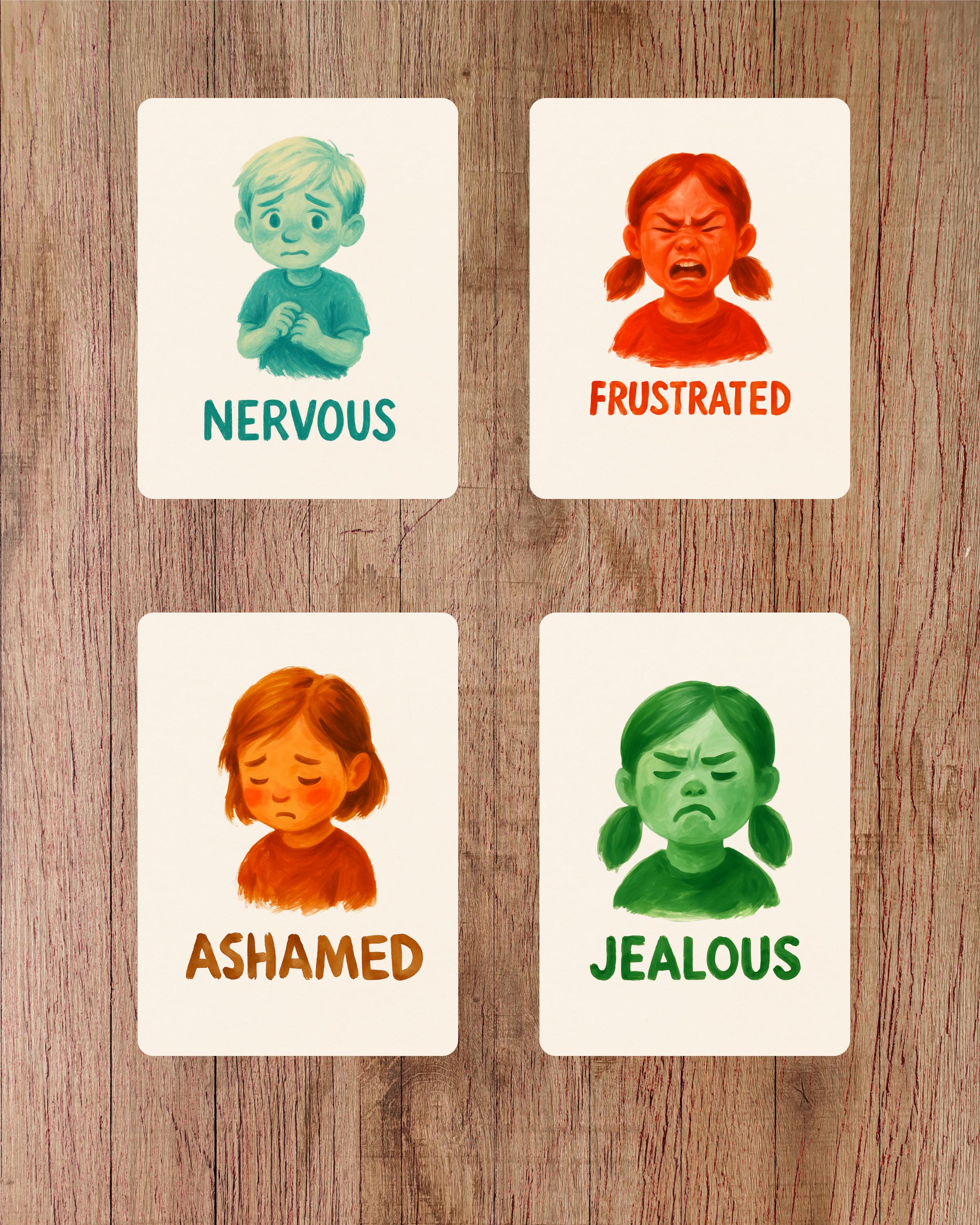 Kids Emotion & Calming Techniques Card Deck | 67 SEL Cards - Etsy