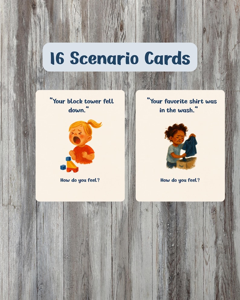 Kids Emotion & Calming Techniques Card Deck | 54 SEL Cards - Etsy