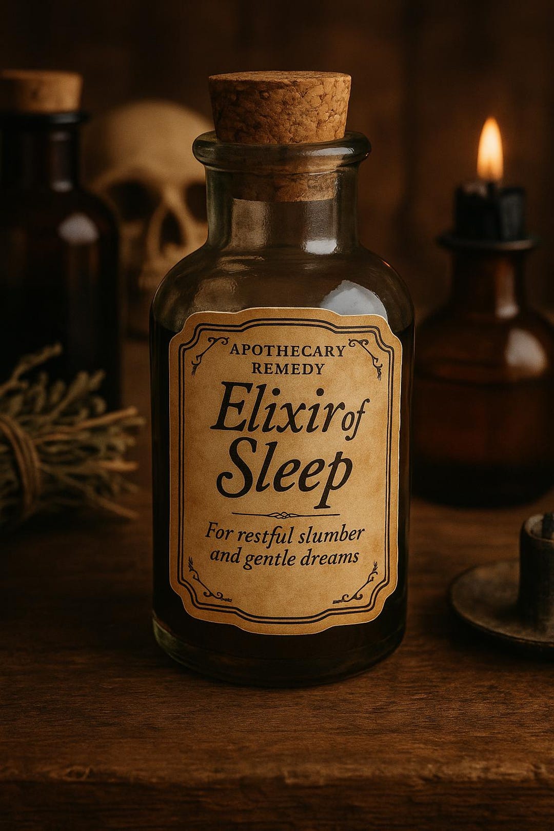 Apothecary Potion Stickers: Witchy Elixir Labels, Set of 4 - Etsy