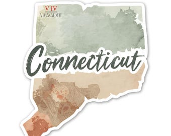 Connecticut State Flower Vinyl Sticker | Mountain Laurel | Glossy or ...
