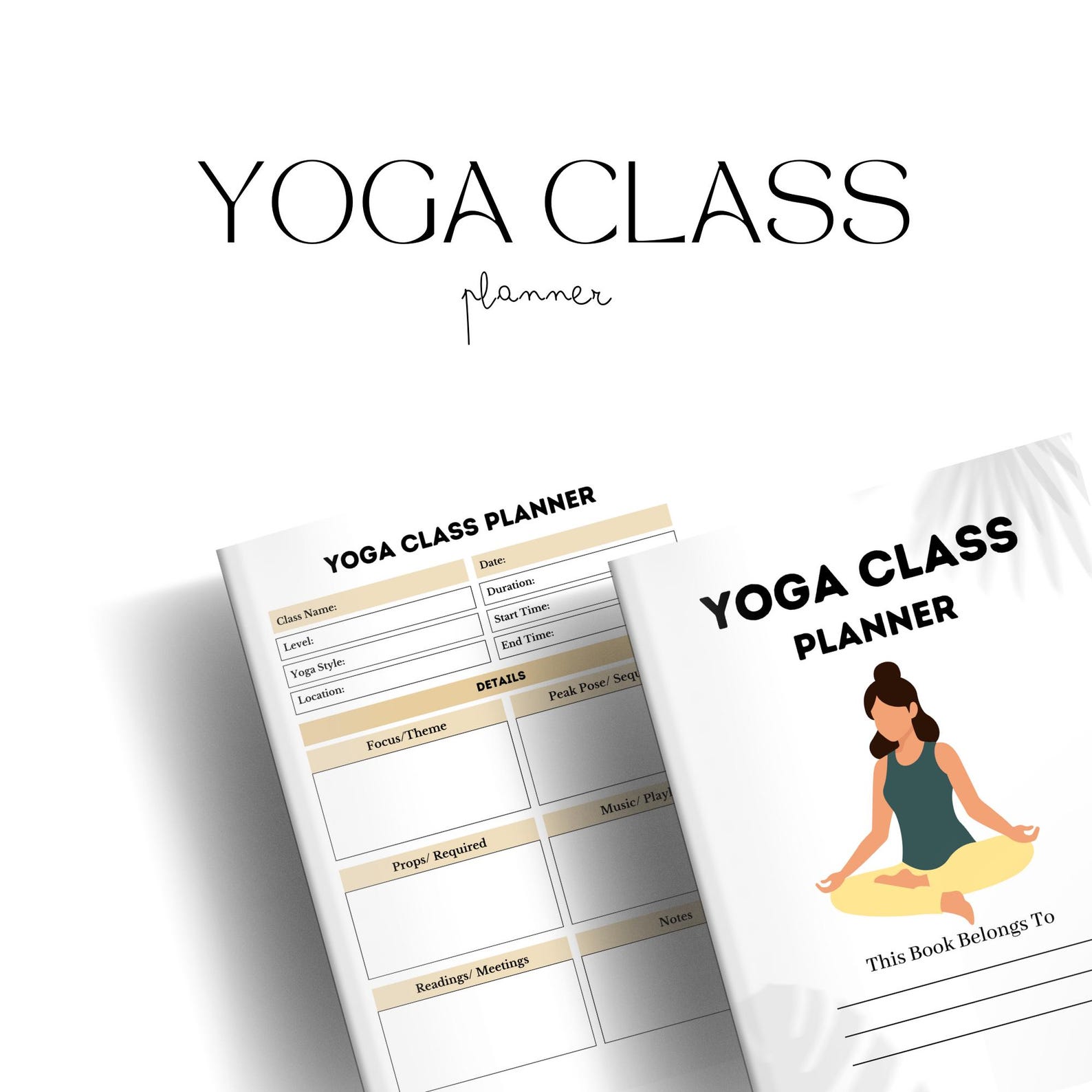 Yoga Class Planner, Yoga Teacher Class Plans, Yoga Class Sequence ...