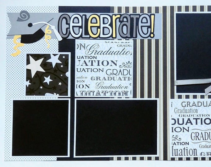 Graduation Scrapbook Page Graduation Party High School - Etsy