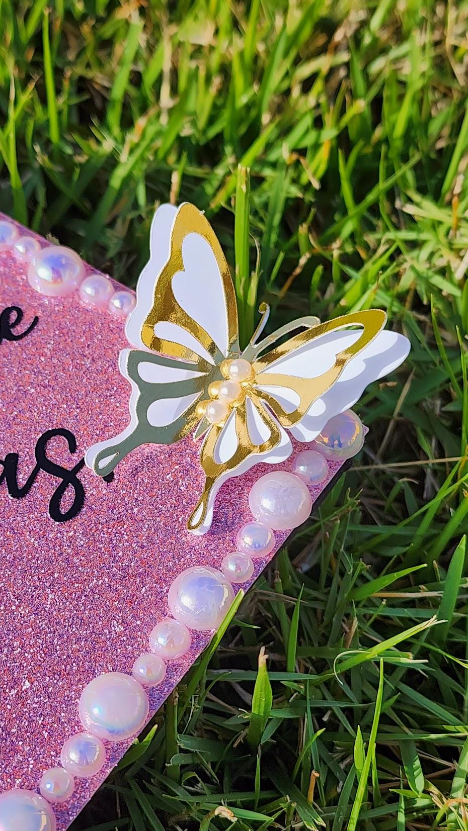 Graduation Cap Topper, Nurse Graduation Cap, Floral Graduation Cap ...
