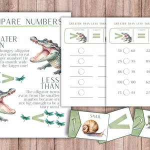 Alligator Unit Study: Hands-on Science, Math & Reading (printable, K ...
