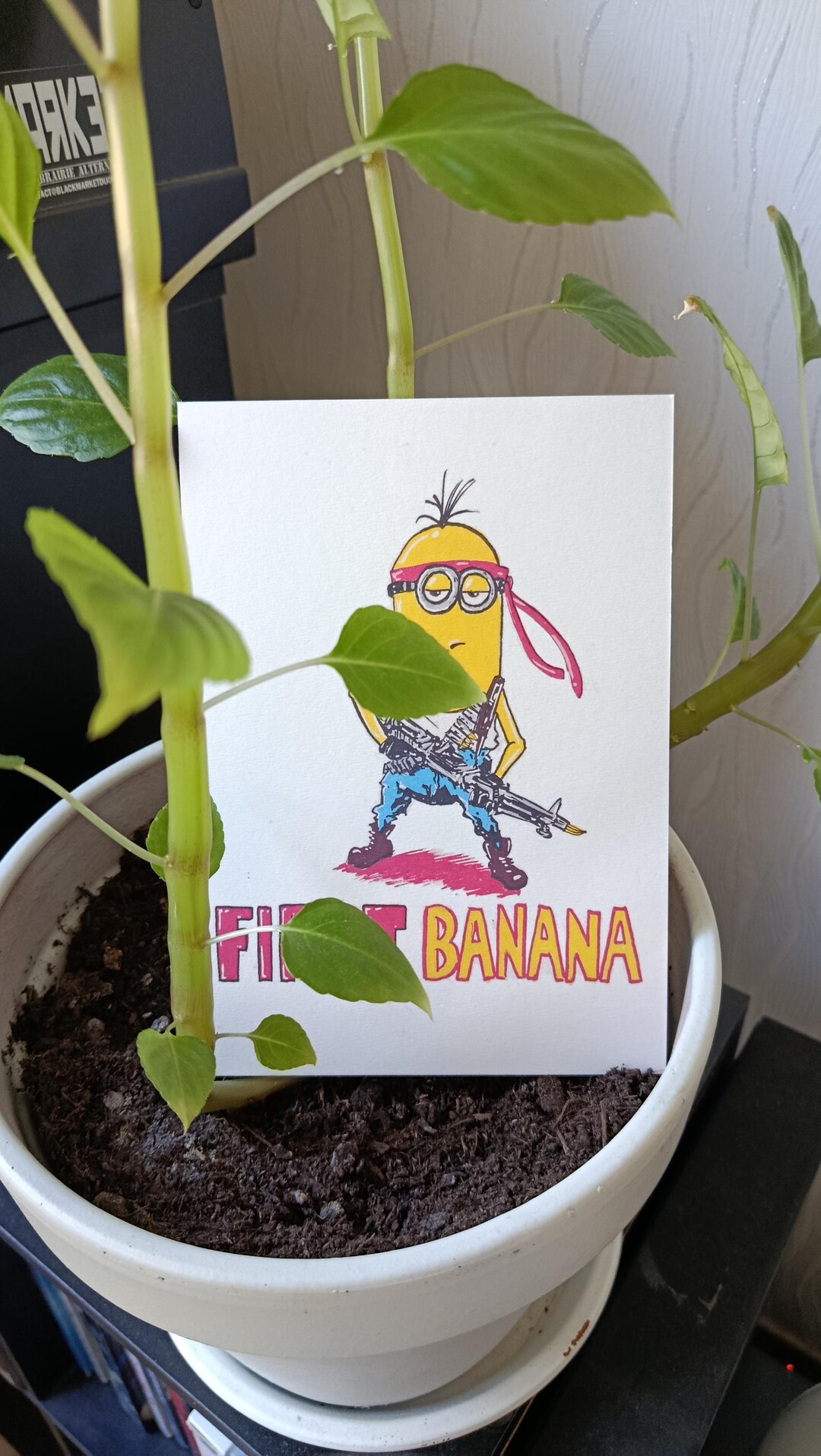 First Banana! (rambo and Minion Parody) A5 - Etsy