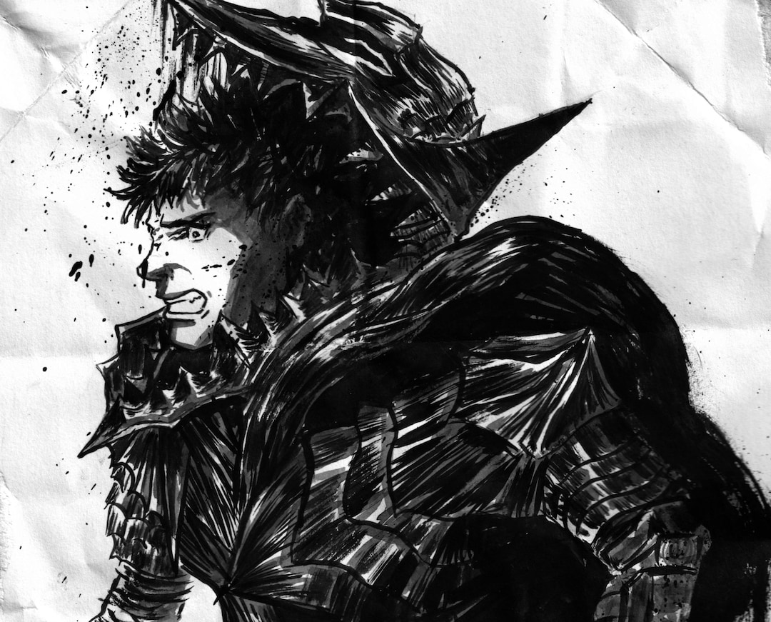 Guts, Berserk Fan Art, A3 - Etsy