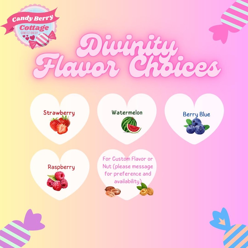 Fruit-flavored Divinity Candy- Strawberry, Watermelon, Raspberry,berry ...