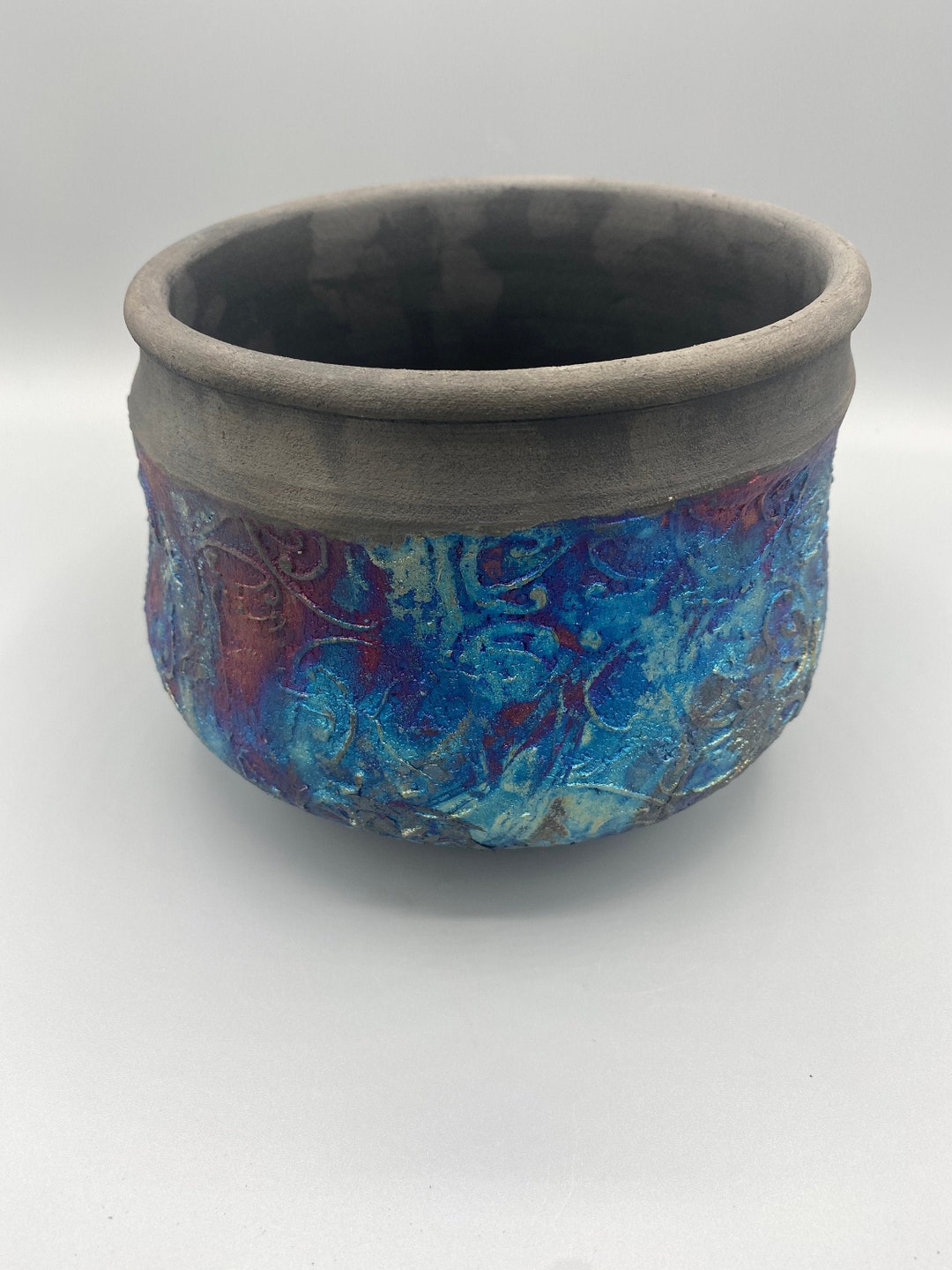 Rolling Texture Raku #5 - Etsy