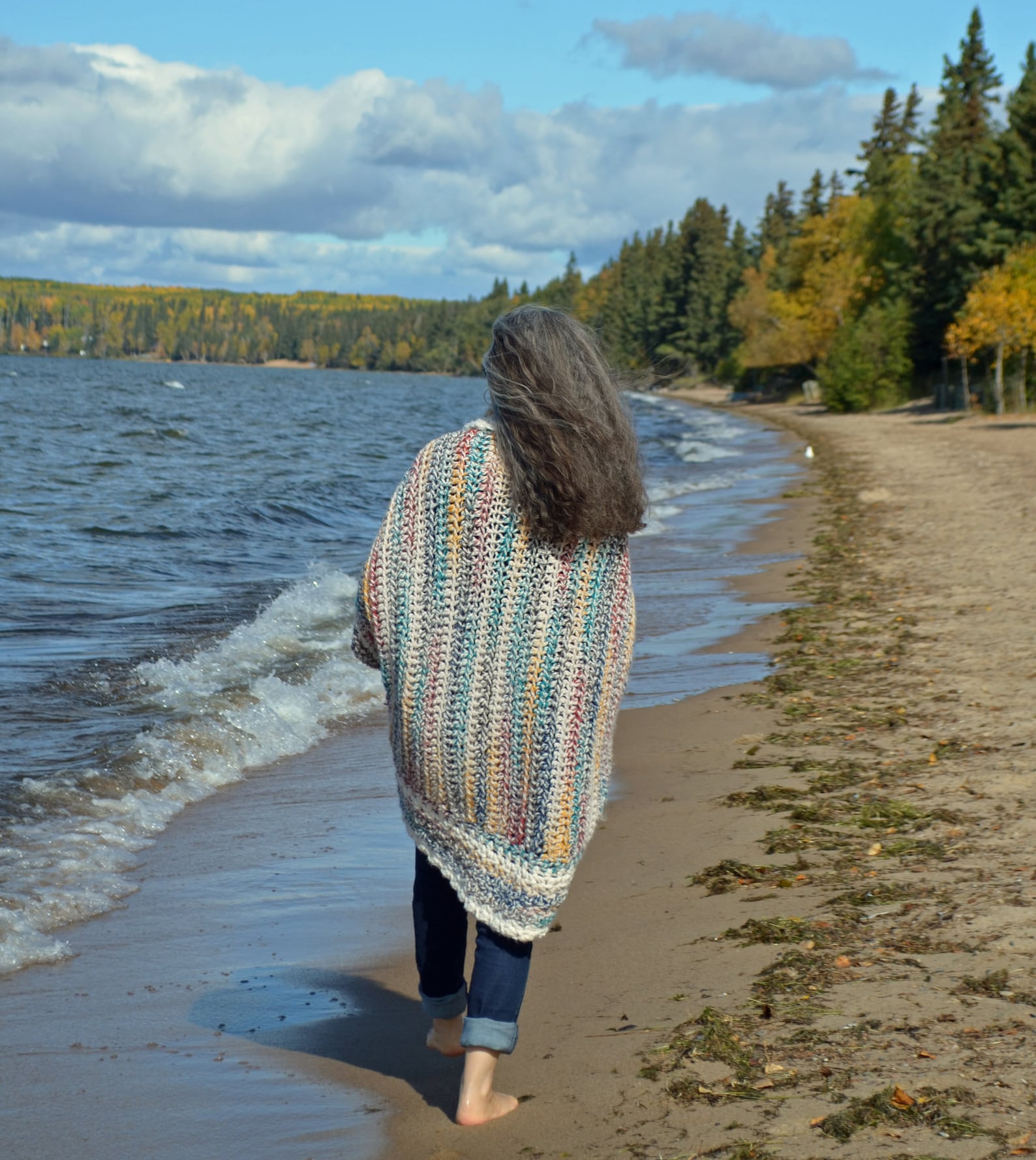Oversized Shrug Crochet PATTERN: Chunky Cocoon Cardigan Sweater for ...