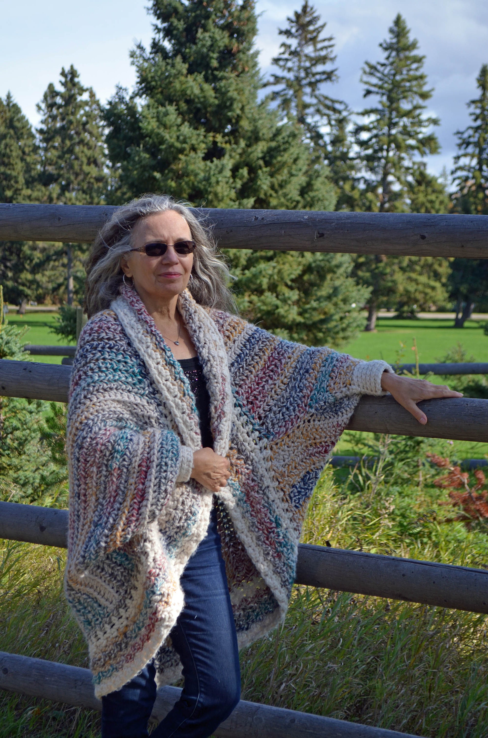 Oversized Shrug Crochet PATTERN: Chunky Cocoon Cardigan Sweater for ...