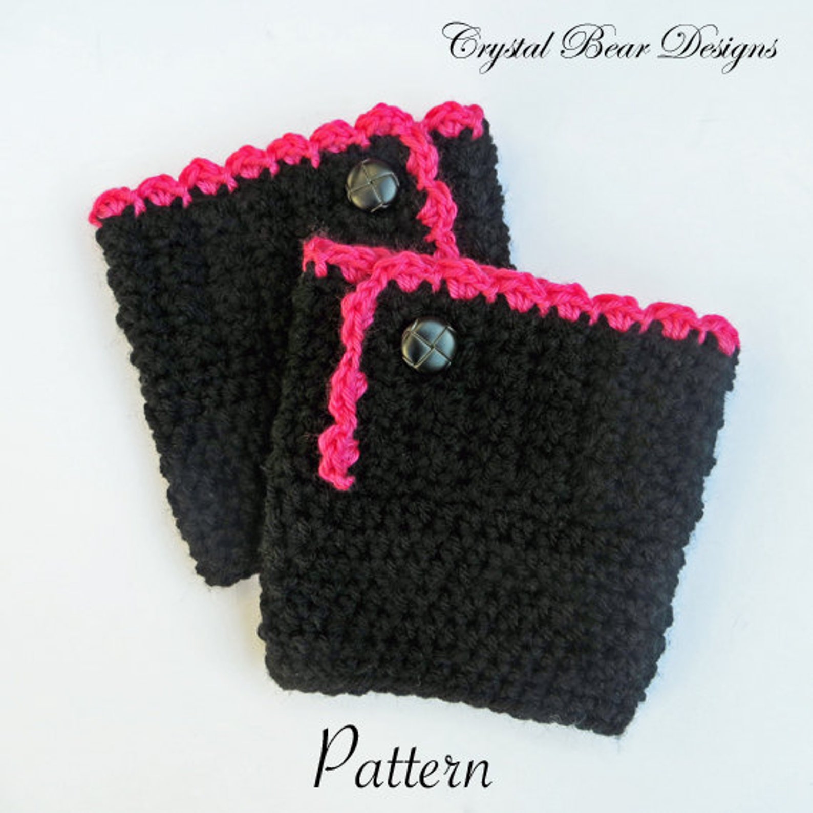 Boot Cuff Crochet PATTERN / Boot Toppers - Etsy
