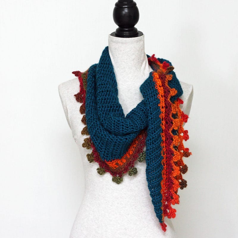 Fire Scarf - Etsy