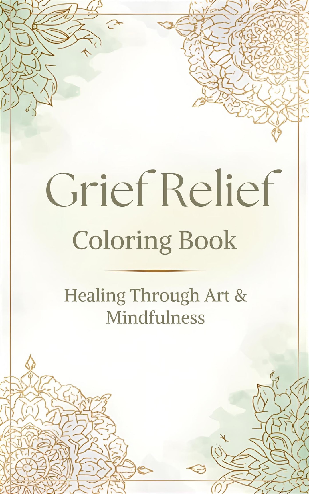 Grief Relief Coloring Book | Printable Emotional Wellness & Self-care ...