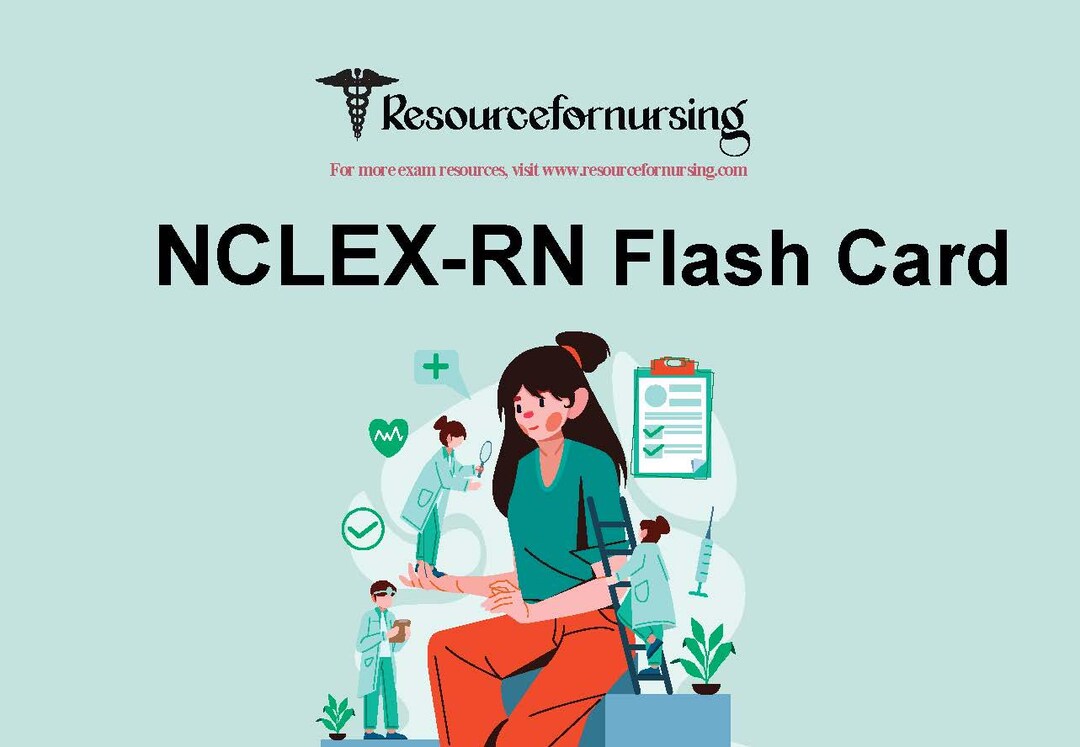 NCLEX RN Flash Card Uworld Compatible - Etsy