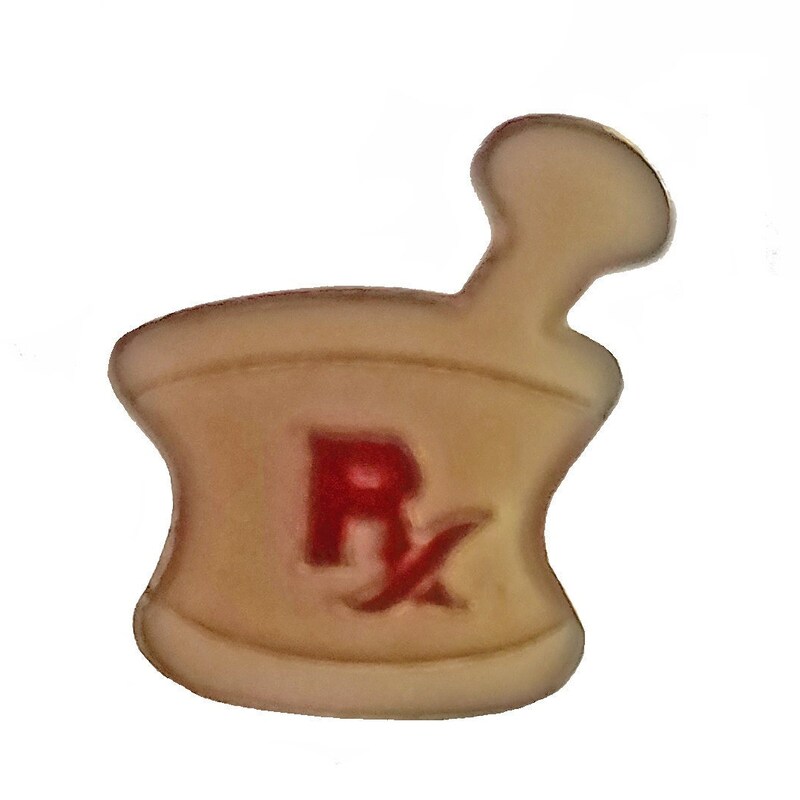 Pharmacy Lapel Pin - Etsy