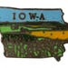 IOWA STATE Vintage Enamel Pin Lapel Badge Landscape Mafco Pinback - Etsy