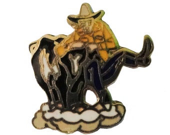 Vintage Bronco Horse Pin. Cowboy Rider Gift. - Etsy