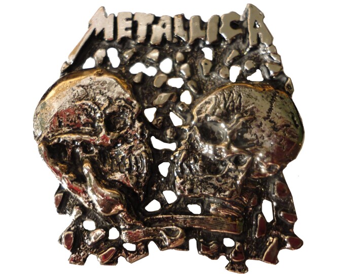 METALLICA Pushead Vintage Pin Lapel Badge Brooch Gift 1991 - Etsy