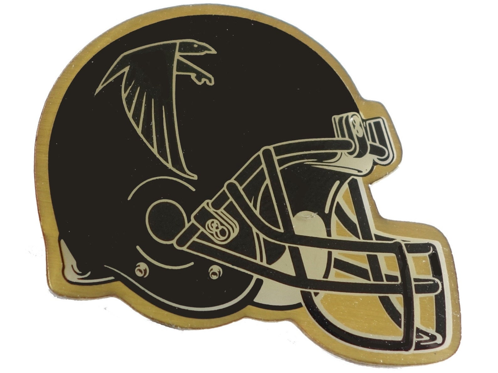 ATLANTA FALCONS Helmet Logo Vintage Enamel Pin Lapel Badge - Etsy