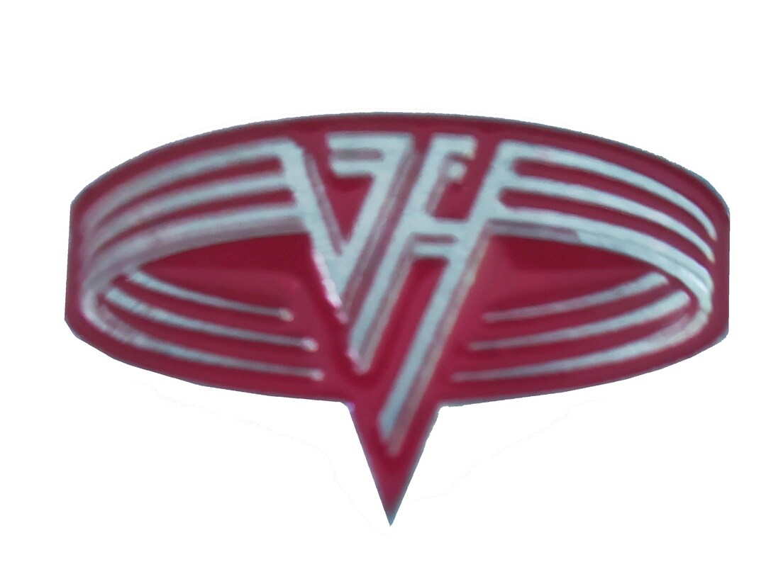 VAN HALEN Band Heavy Metal Vintage Enamel Pin Lapel Badge 1984 Pinback ...
