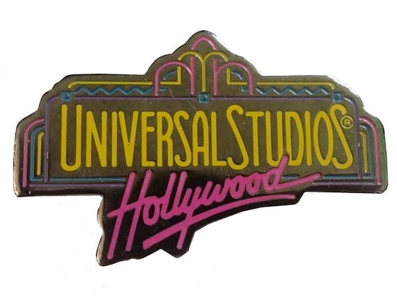 UNIVERSAL STUDIOS Hollywood Vintage Enamel Pin Lapel Theme | Etsy