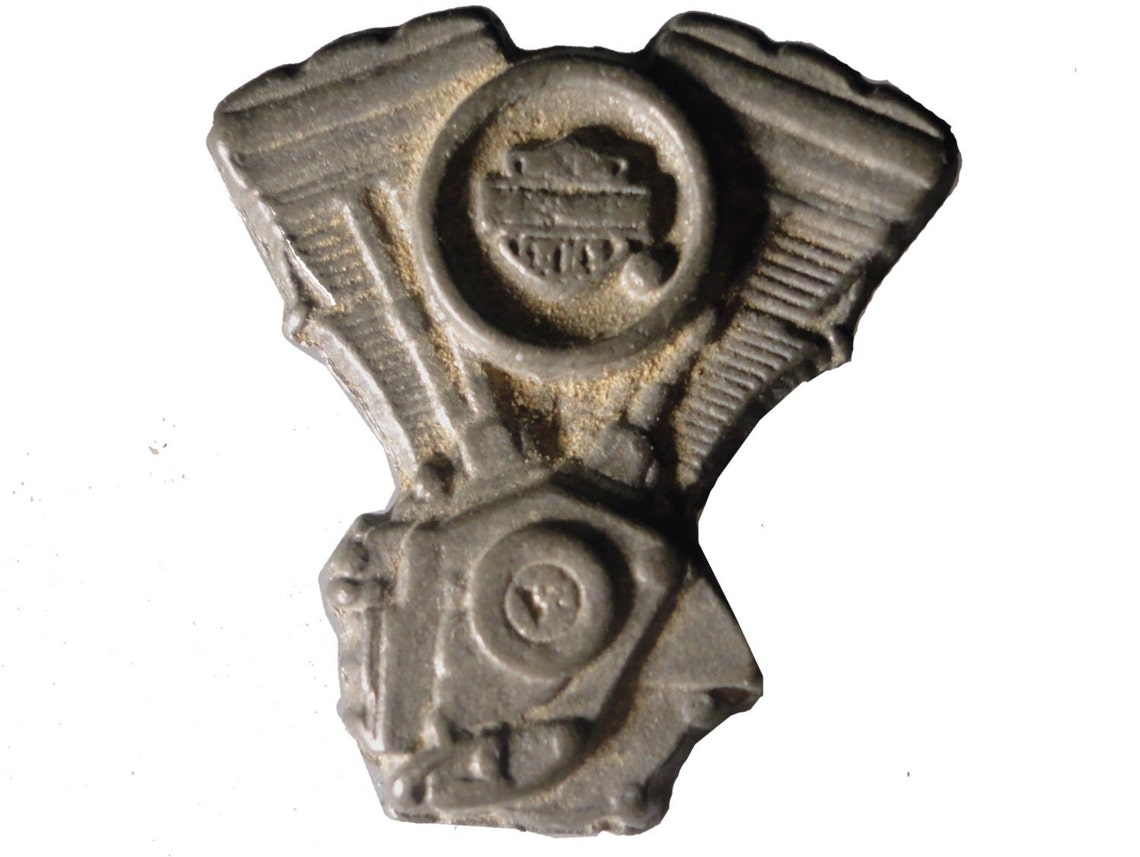 HARLEY DAVIDSON Engine Vintage Pin Lapel Badge Metal Motorcycle ...