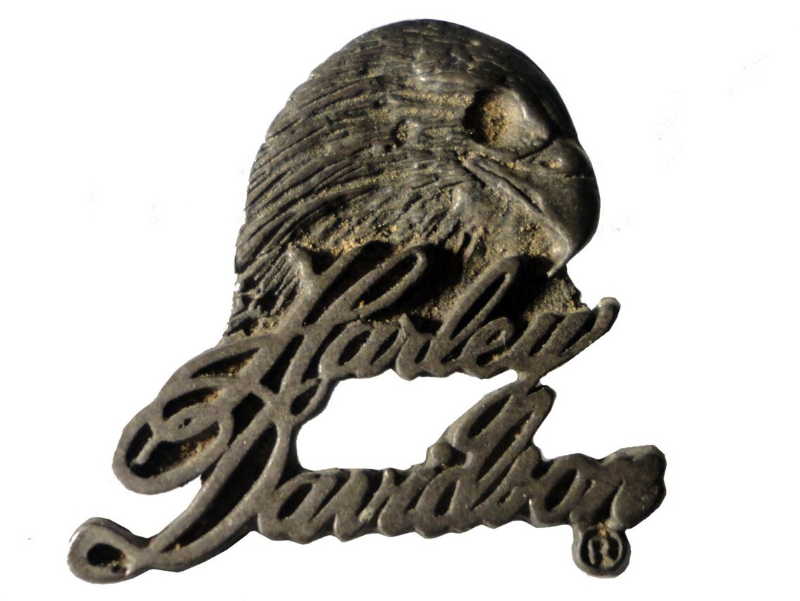 HARLEY DAVIDSON Eagle Cursive Vintage Pin Lapel Badge Gift - Etsy
