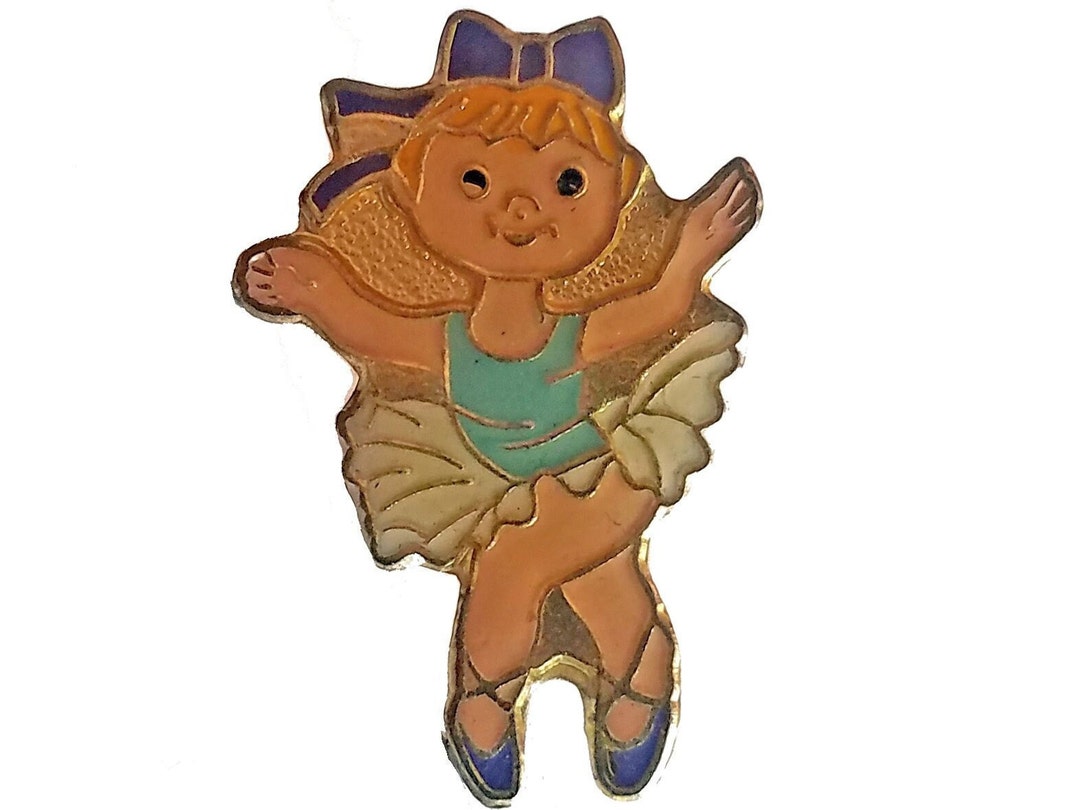 BALLERINA Vintage Pin Lapel Badge Gift Ballet Girl Pinback - Etsy