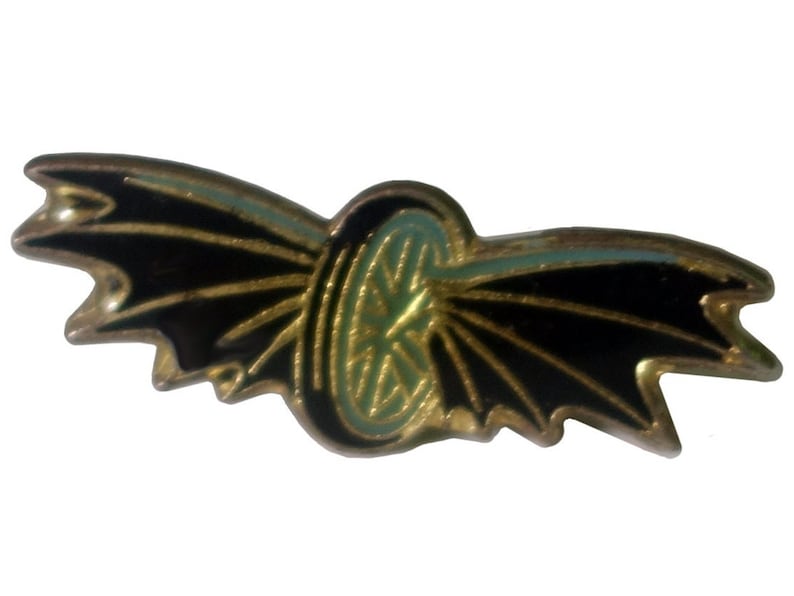 WHEEL ON WINGS Motorcycle Metal Vintage Enamel Pin Lapel Badge - Etsy