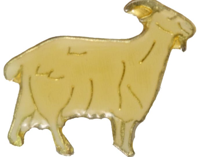 BILLY GOAT Vintage Enamel Pin Badge Lapel Animal Farm Milk - Etsy