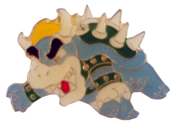 Bowser NINTENDO Super Mario Bros video game vintage e… - Gem
