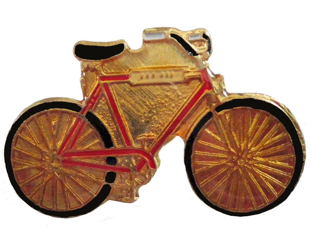 FIXED GEAR BIKE Vintage Enamel Pin Lapel Badge Pinback - Etsy