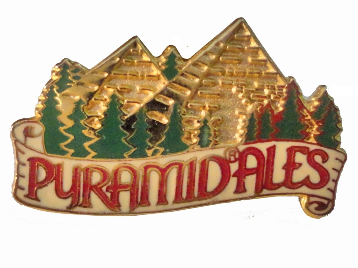 PYRAMID ALES Seattle Washington Vintage Enamel Pin Lapel Badge - Etsy